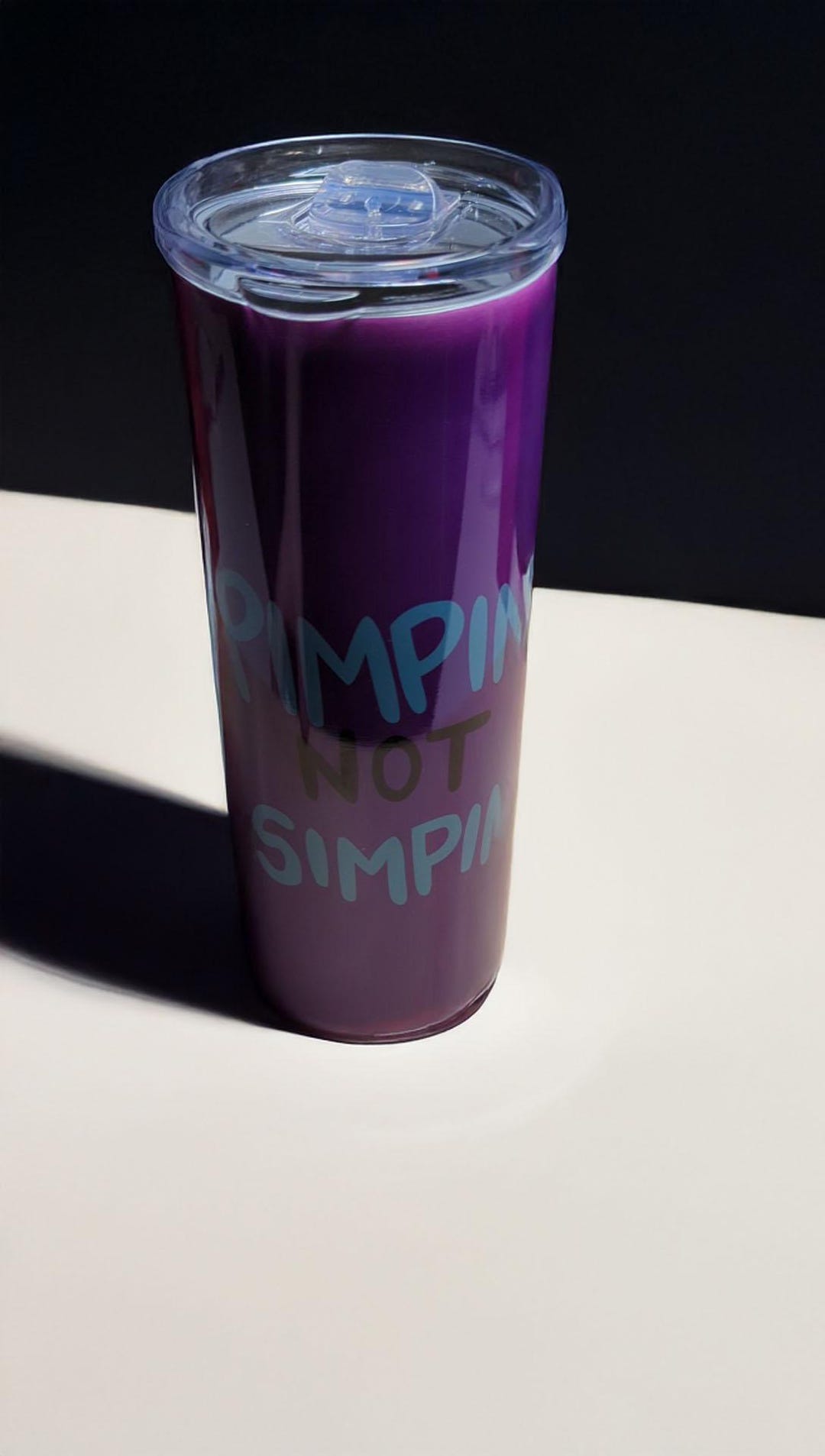 Pimpin Not Simpin Hazbin Hotel Inspired Tumbler - Etsy