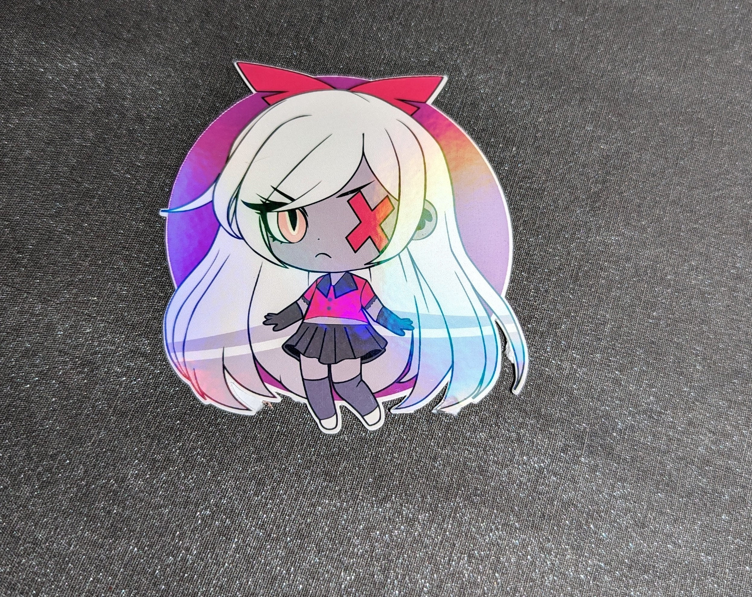 9 Sticker Hazbin Hotel Inspired Chibi Sticker Set for Laptops ...