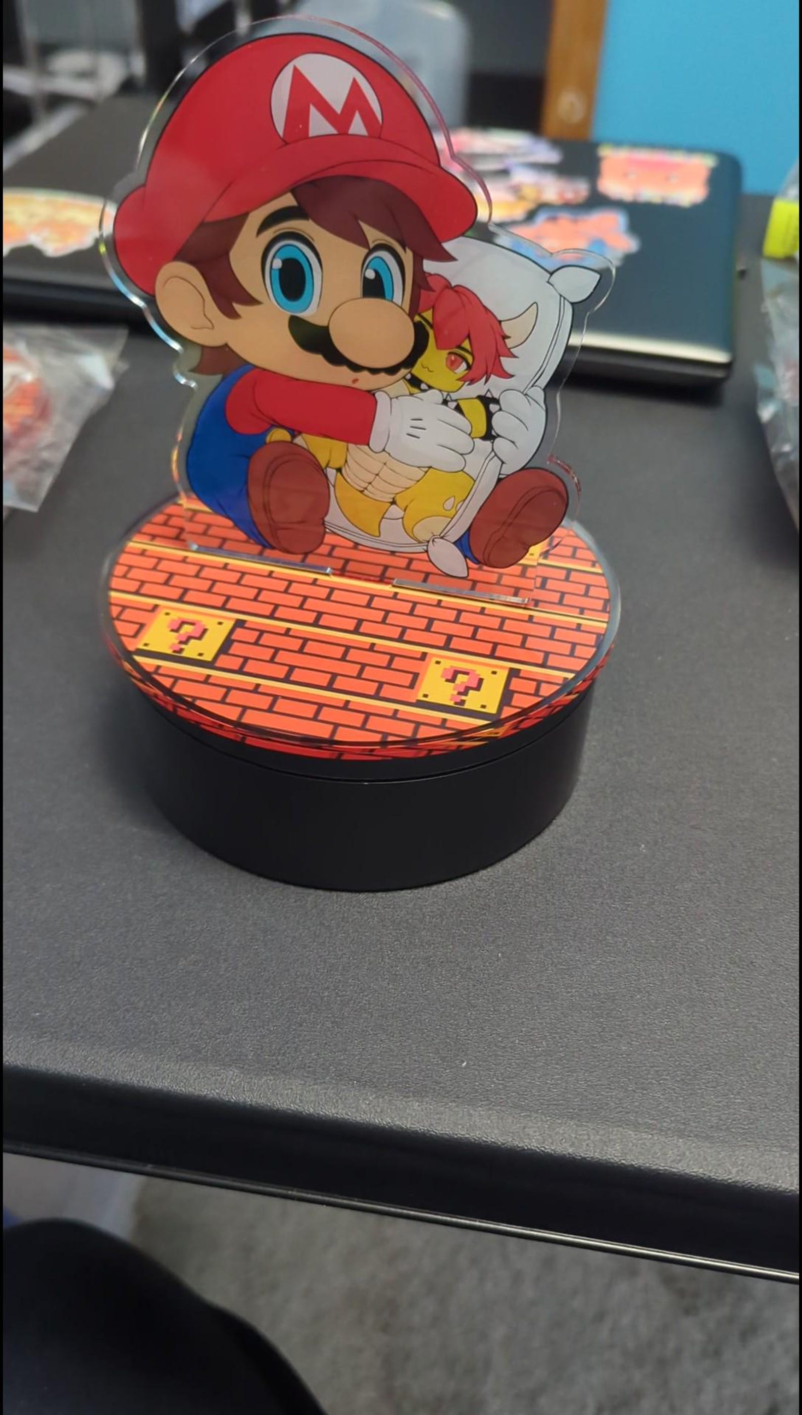 Mario X Dakimakura Super Mario Inspired Acrylic Standee - Etsy