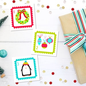 Printable Christmas Advent Calendar, Countdown to Christmas, Advent ...