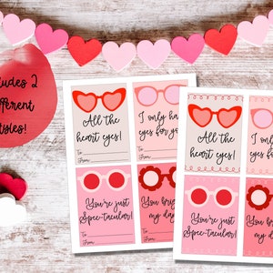 Printable Valentine Card, All the Heart Eyes, I Only Have Eyes for You ...