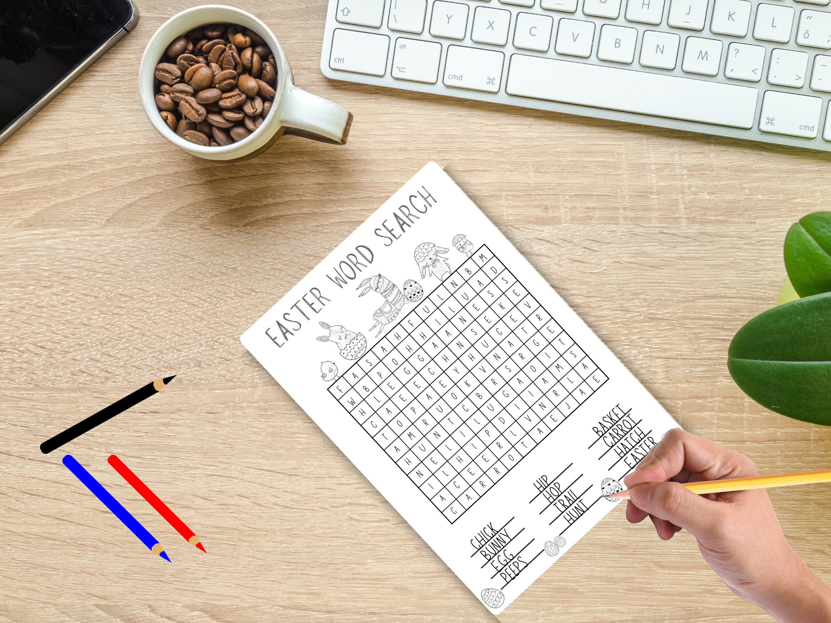 Printable Easter Coloring Pages / Printable Easter Activity Pages ...