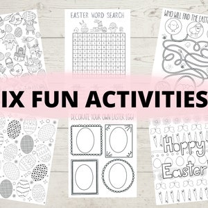 Printable Easter Coloring Pages / Printable Easter Activity Pages ...