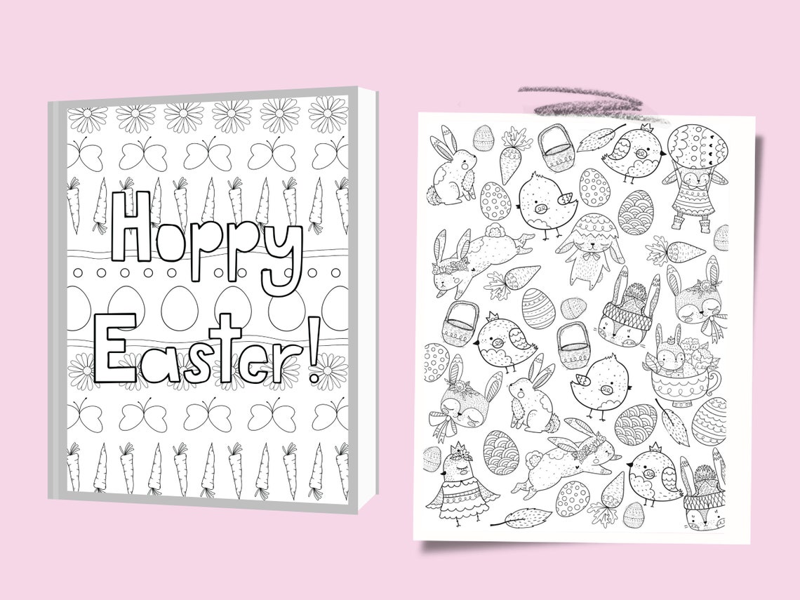 Printable Easter Coloring Pages / Printable Easter Activity Pages ...