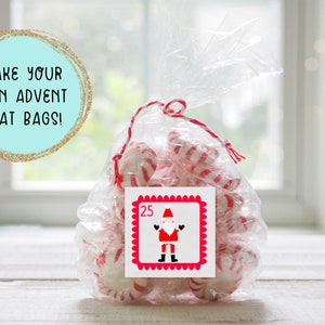 Printable Christmas Advent Calendar, Countdown to Christmas, Advent ...