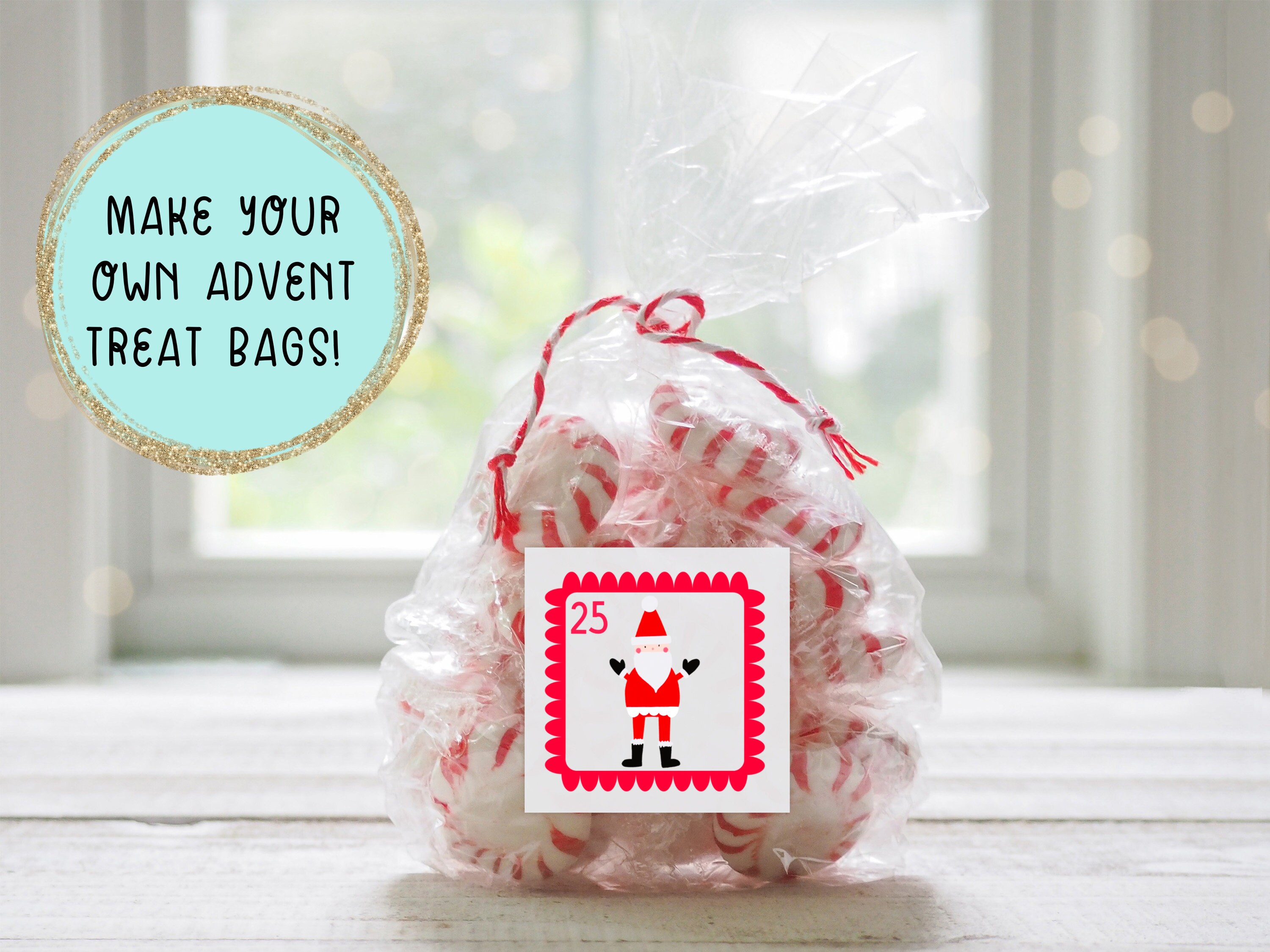 Printable Christmas Advent Calendar Countdown to Christmas - Etsy