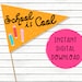 Printable School Pennant Flags, Back to School Photo Prop, First Day of ...
