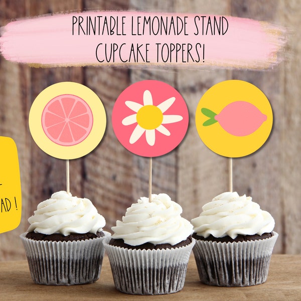 Lemonade Cup Labels - Etsy