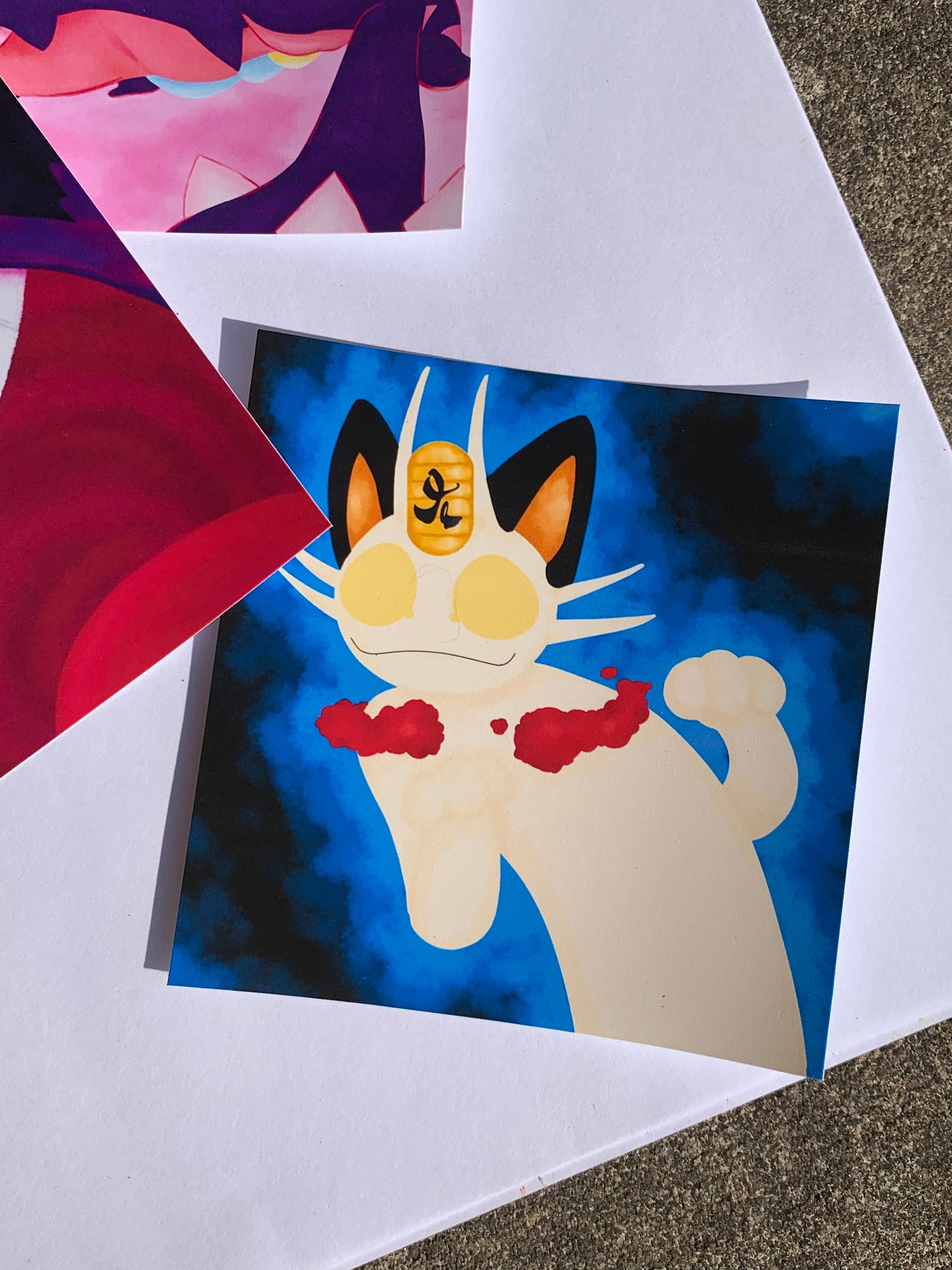 Gmax Pokemon Gengar Meowth Toxtricity Poster PKMN Print - Etsy