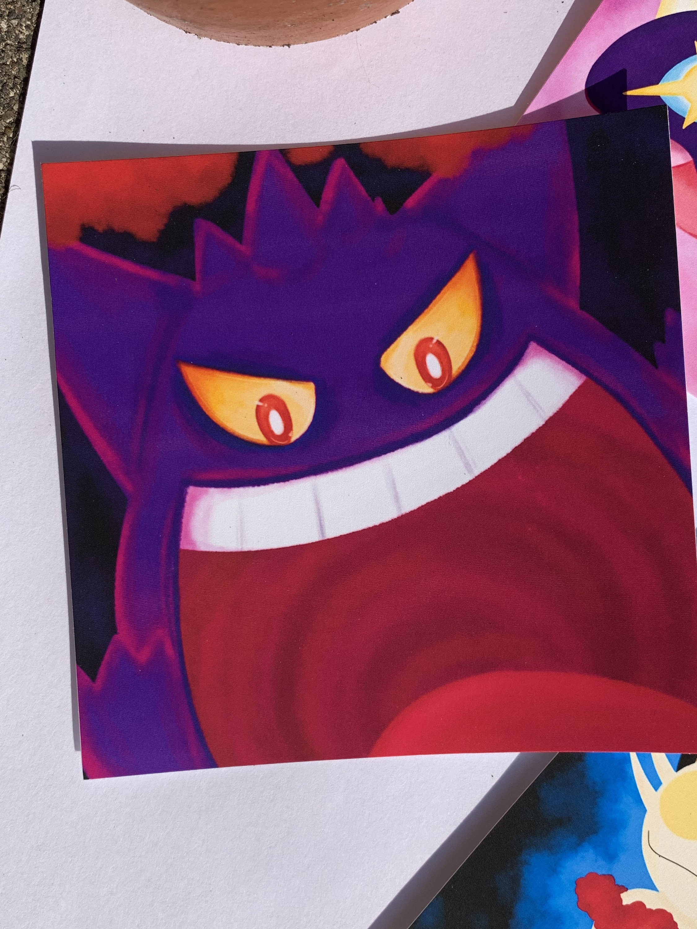 Gmax Pokemon Gengar Meowth Toxtricity Poster PKMN Print - Etsy