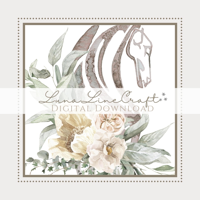 Rohan Horse Symbol | Eowyn Tolkien Middle Earth Strong Feminine Floral ...