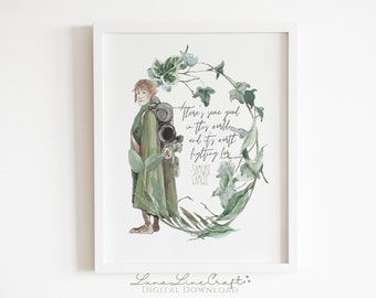The Hobbit Poster J.R.R. Tolkien Tolkien Tolkien Book - Etsy Canada