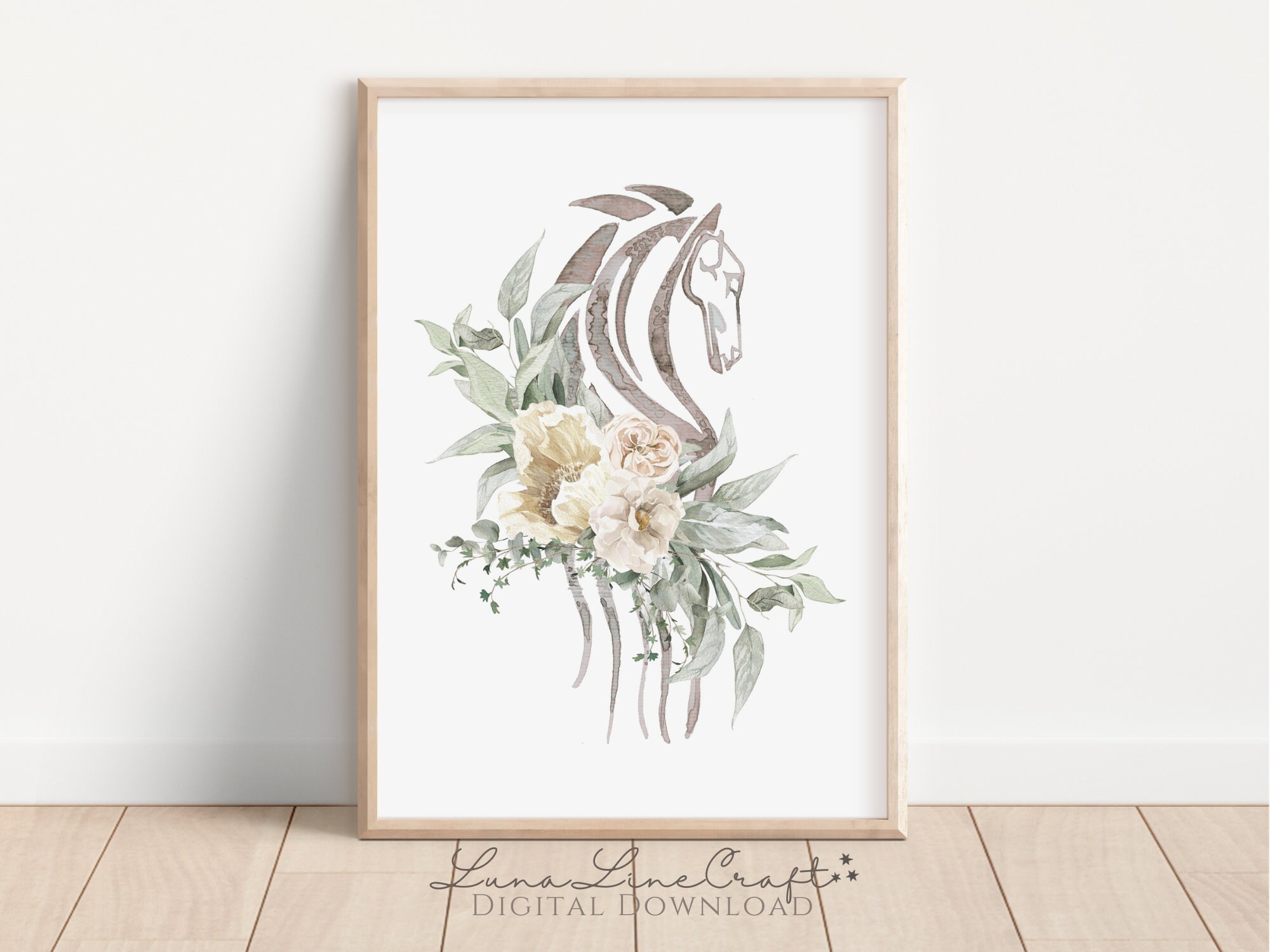 Rohan Horse Symbol | Eowyn Tolkien Middle Earth Strong Feminine Floral ...