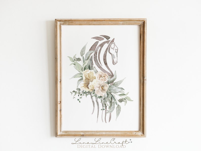 Rohan Horse Symbol | Eowyn Tolkien Middle Earth Strong Feminine Floral ...