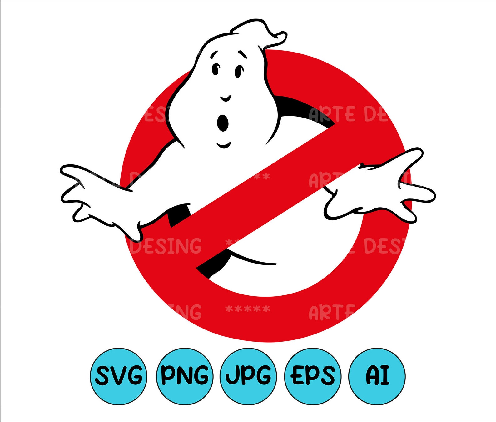 Ghostbusters Svg Ghostbusters Vector Ghostbuster Movie Svg | Etsy