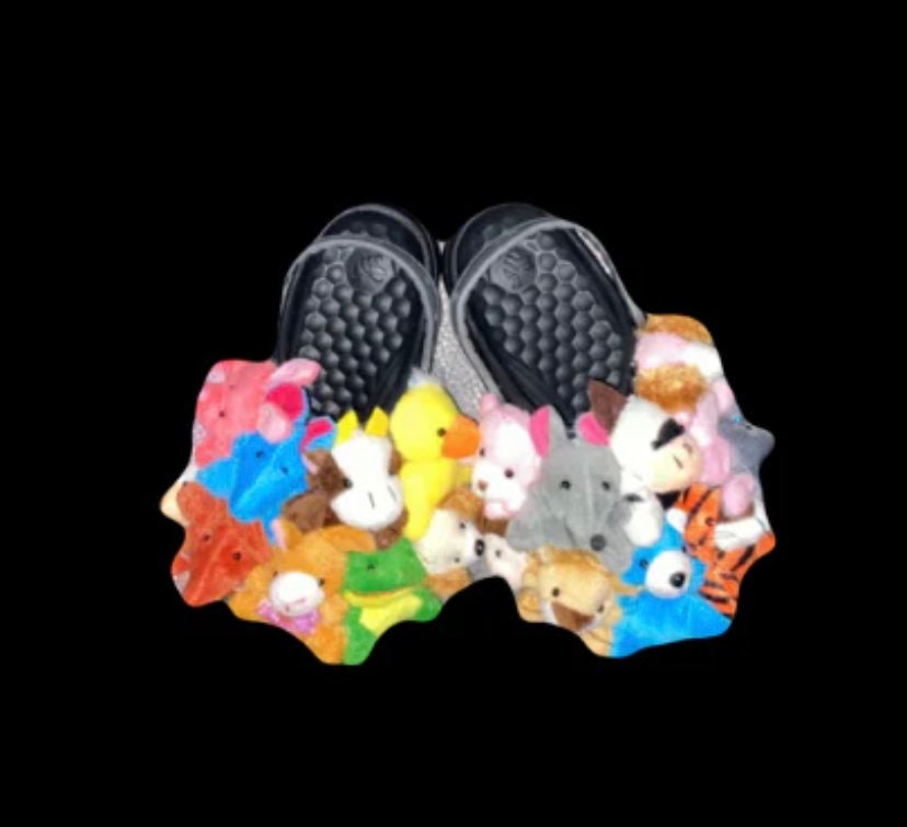 Mini Stuffed Animal Crocs youth - Etsy