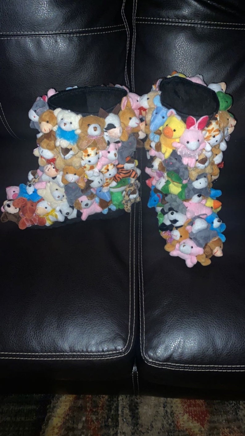 Teddy Bear Boots Youth - Etsy