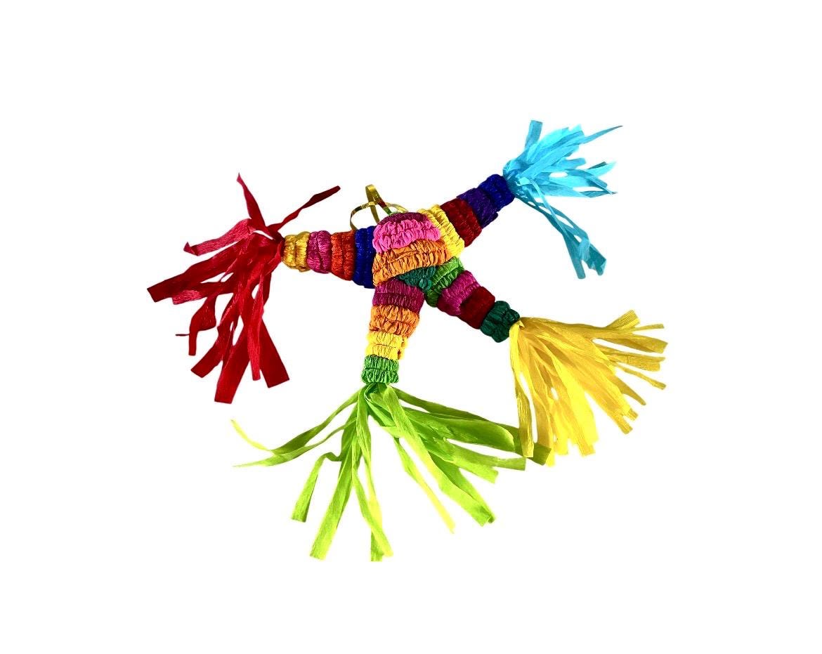 Mexican Mini Pinata "piñata" Ornament - Christmas Star Piñata ...