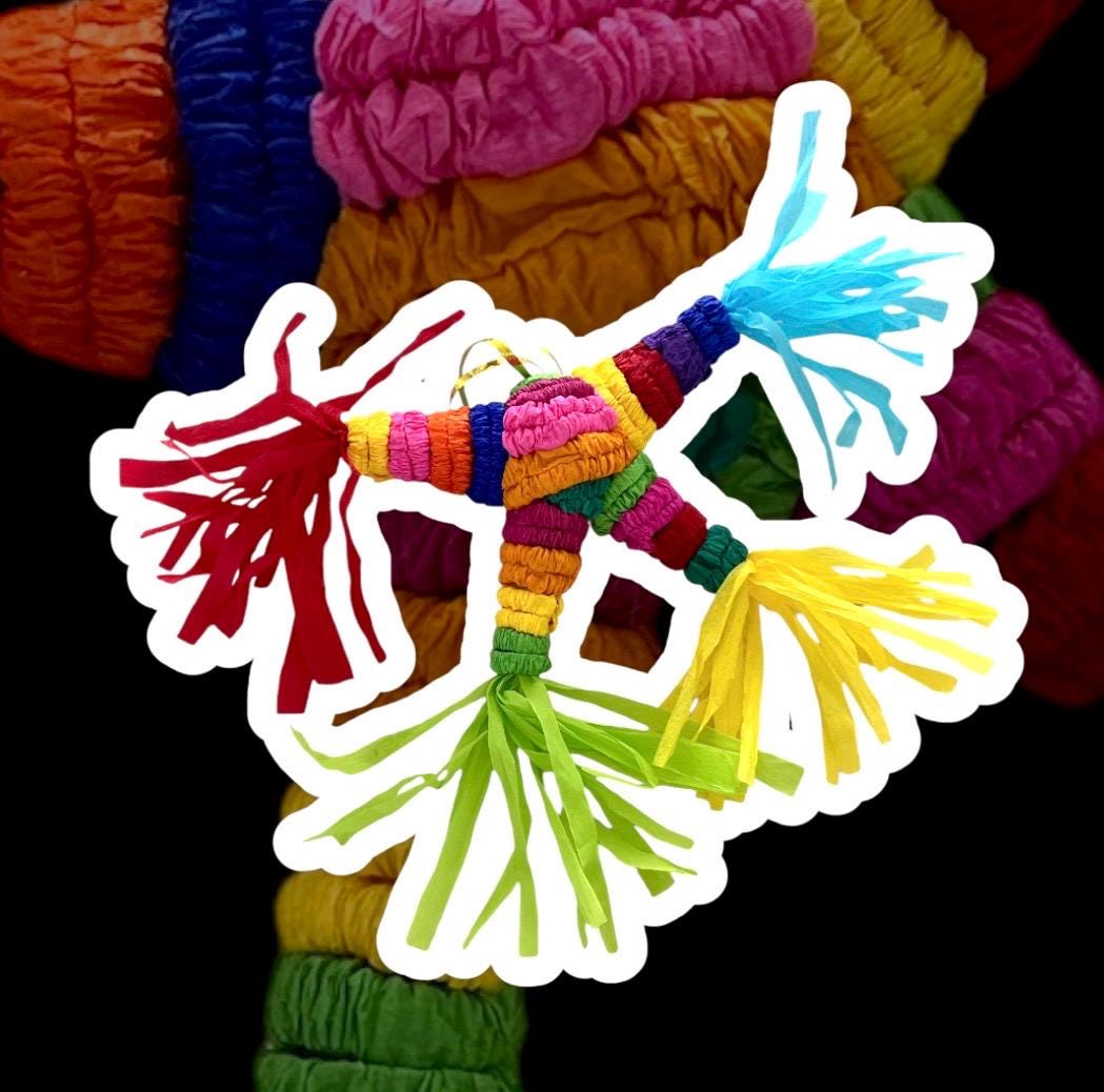 Mexican Mini Pinata "piñata" Ornament - Christmas Star Piñata ...