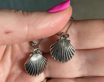 Silver Seashell - Etsy