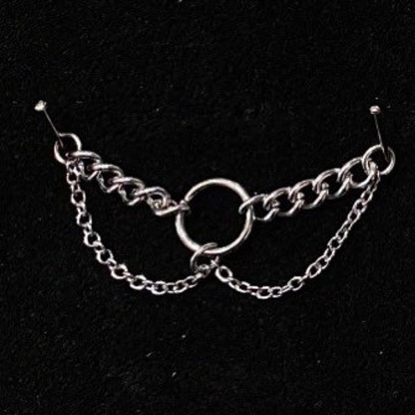 Nose Chain - Etsy