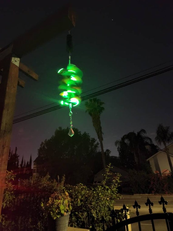 Beautiful Spinning Lights in the Night Sky | Etsy