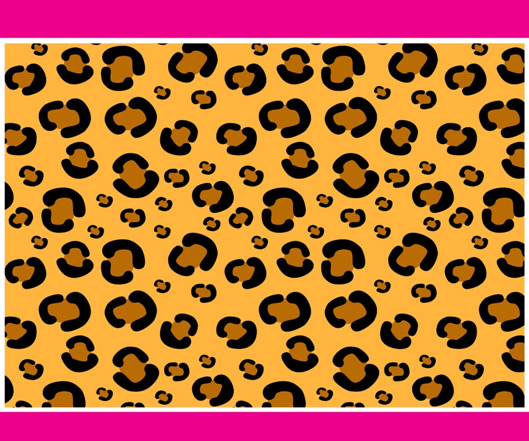 1 File Leopard Print. Svg/png Format. Leopard Pattern. Files for Cricut ...