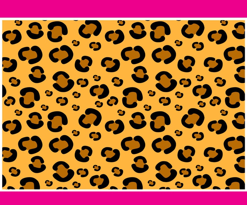 1 File Leopard Print. Svg/png Format. Leopard Pattern. Files for Cricut ...