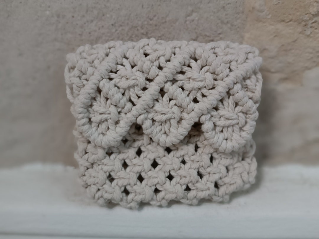 Macrame Card Holder - Etsy