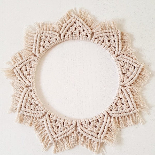 Macrame Mandala - Etsy