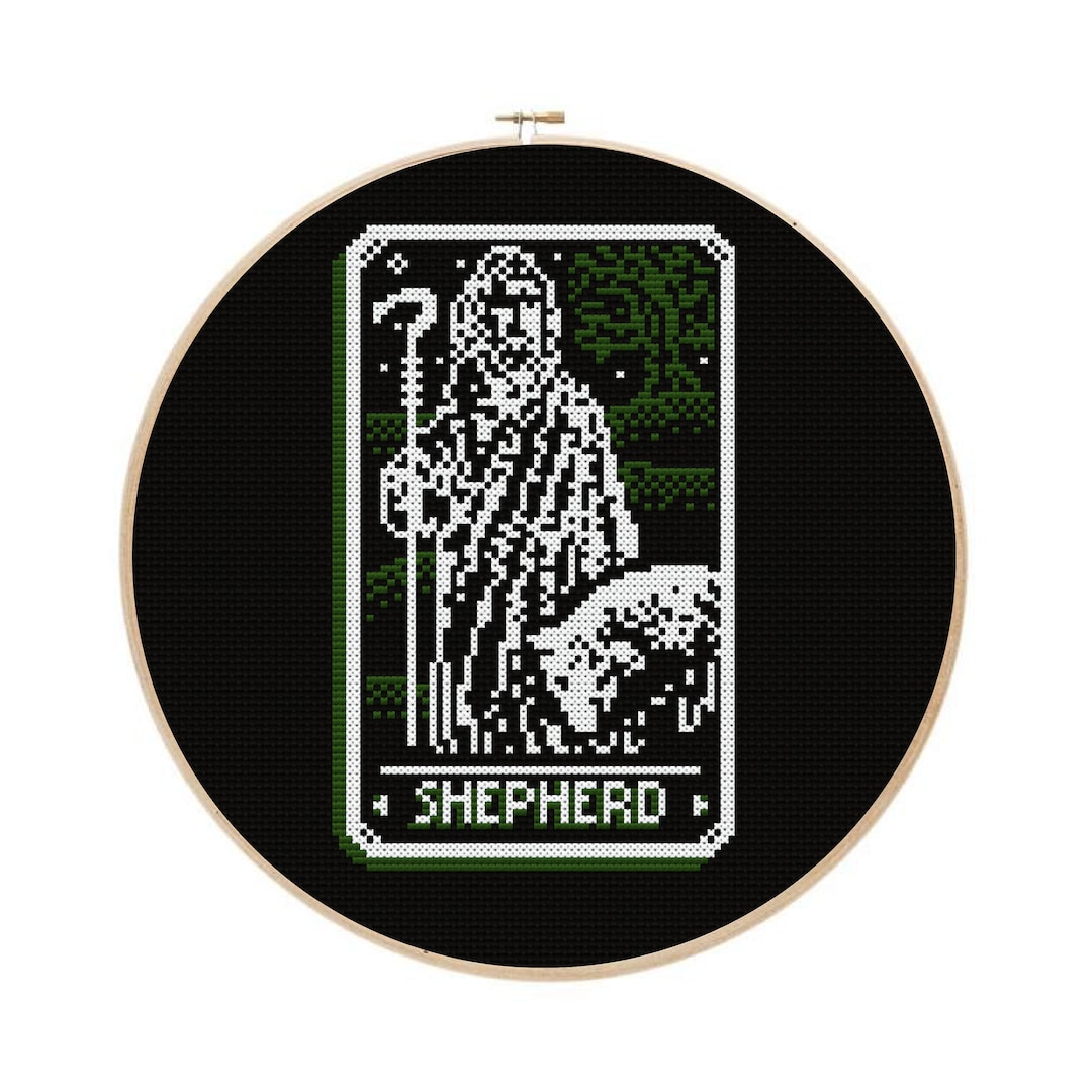 The Shepherd Dnd Tarokka Tarot Pattern - Gift Tabletop 5e - Curse of ...