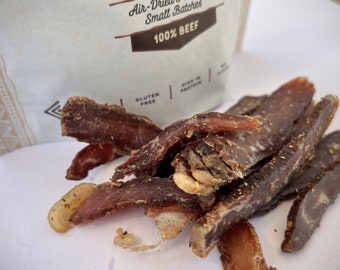 Traditional South African Biltong. Dried Beef Snack. 3oz, 8oz and 16oz ...