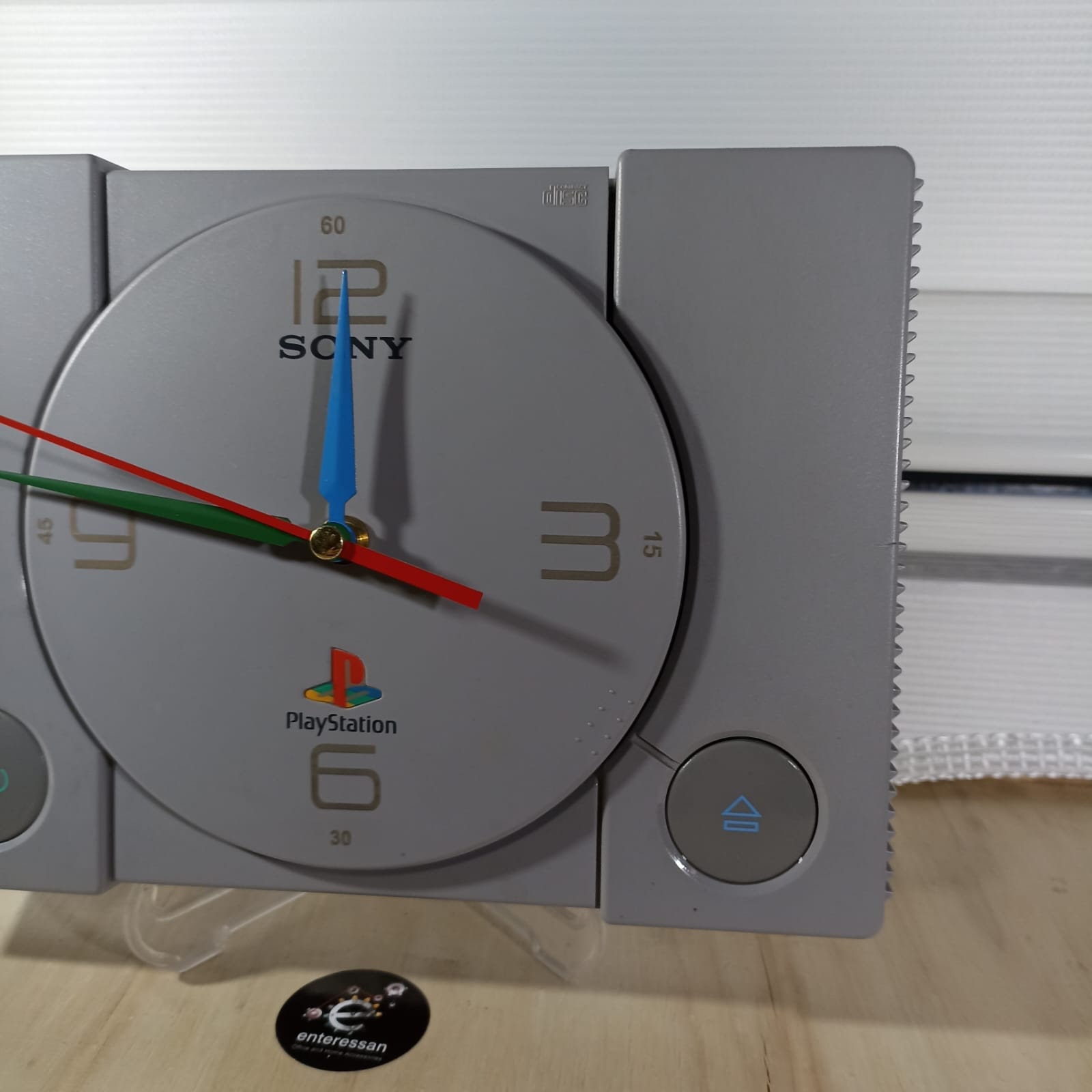 Playstation 1 Classic Console Clock, Playstation Game Room Decor. Retro ...