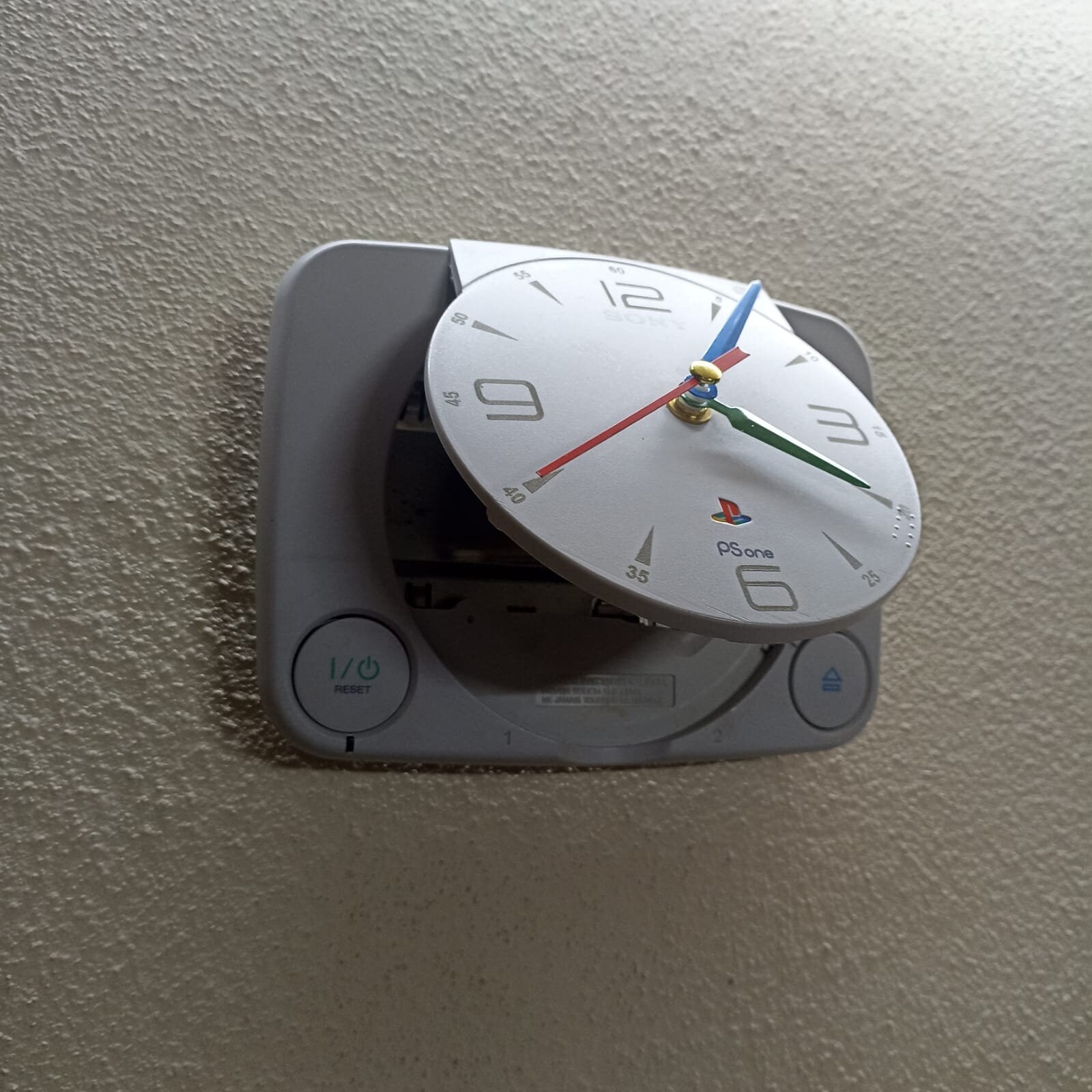 Playstation One Classic Console Clock, Playstation Game Room Decor ...