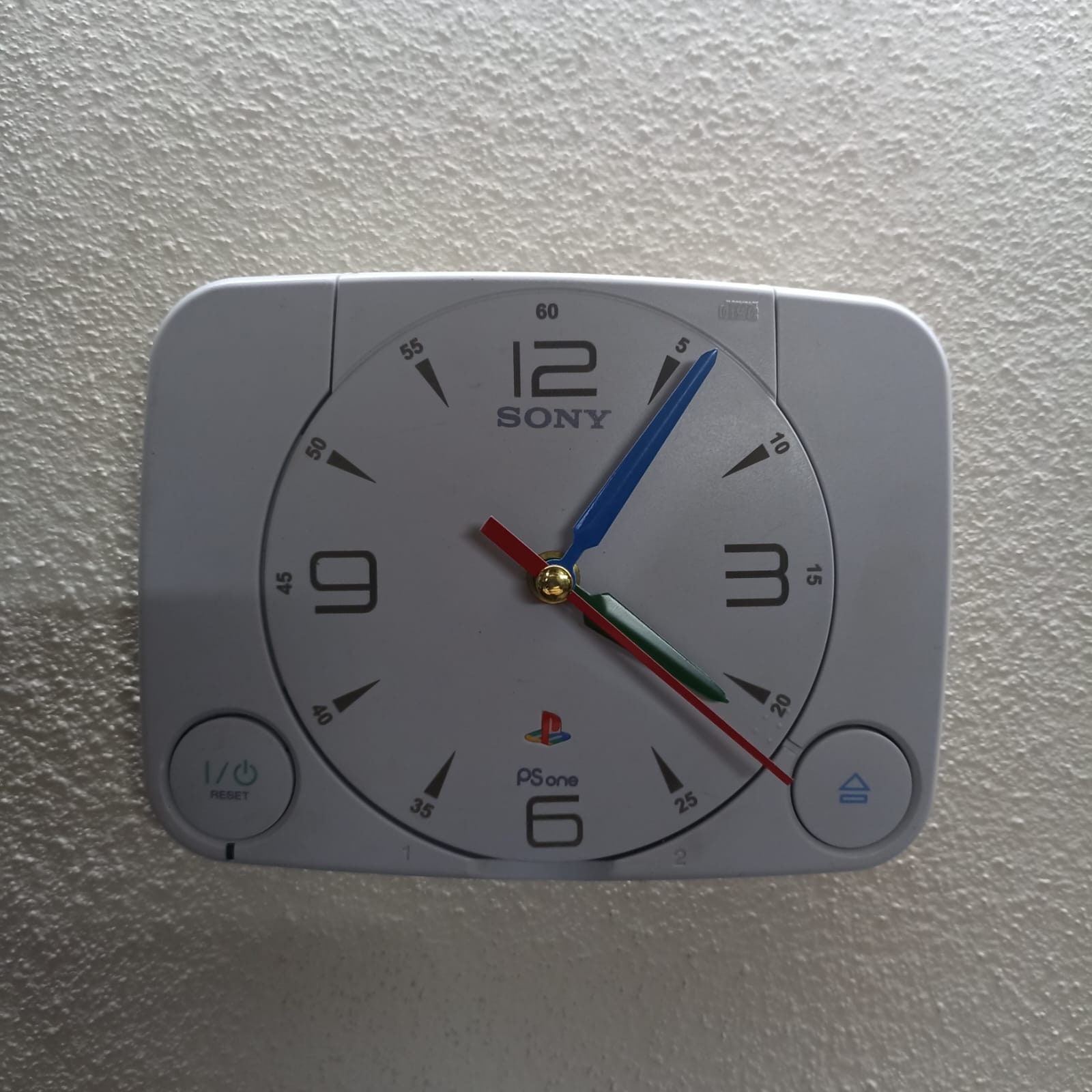 Playstation One Classic Console Clock, Playstation Game Room Decor ...
