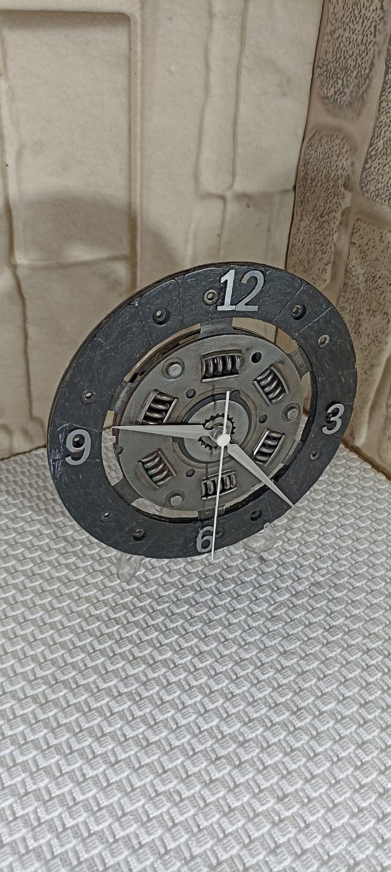 Handmade Wall and Table Clock Made of Clutch Pressure Plate, Automotive ...