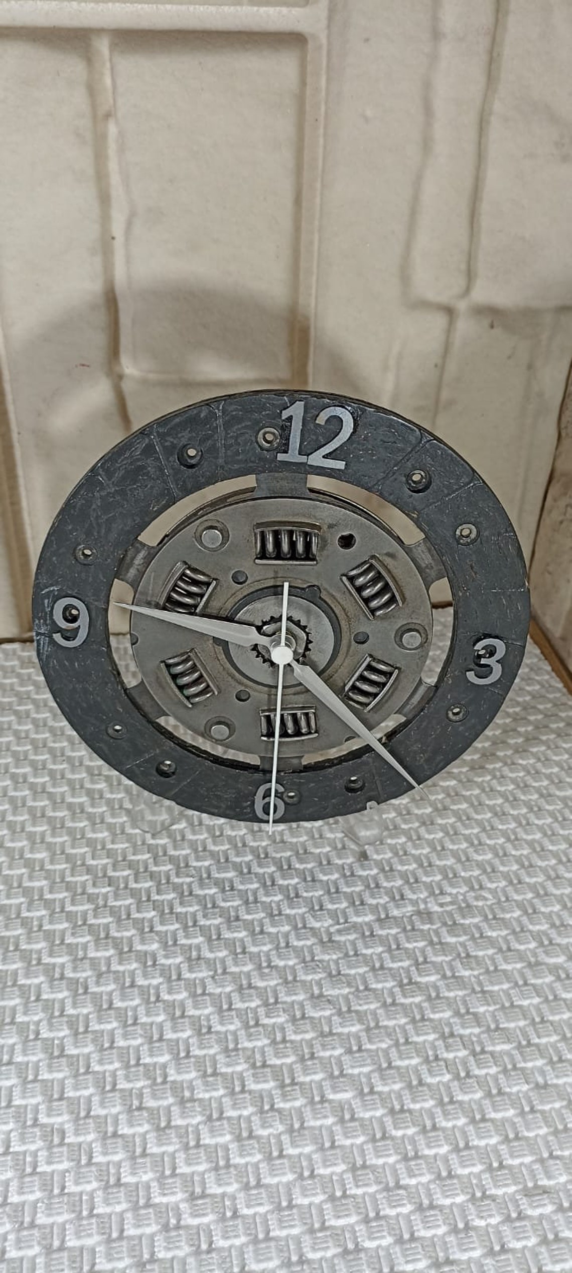 Handmade Wall and Table Clock Made of Clutch Pressure Plate, Automotive ...