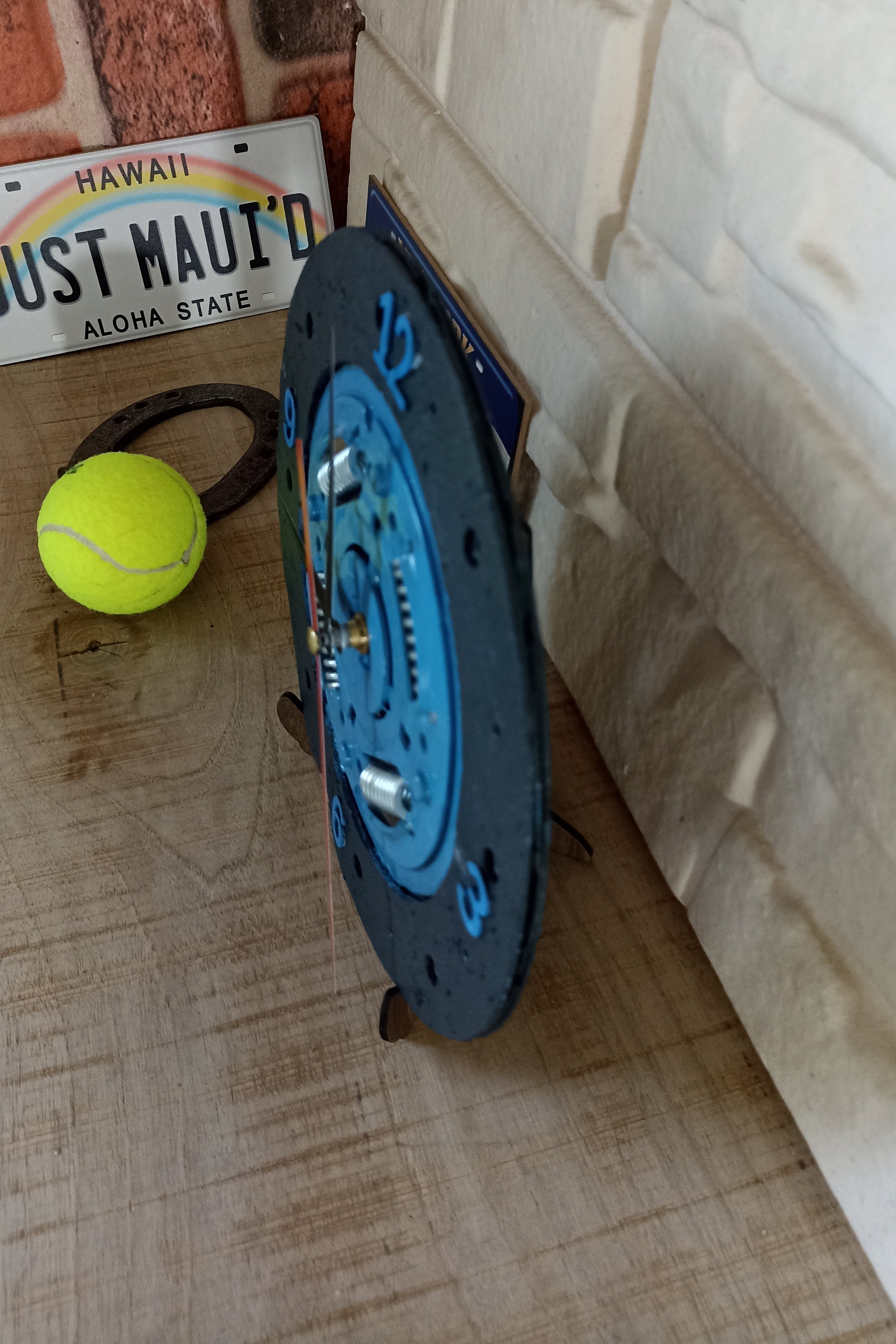 Handmade Wall and Table Clock Made of Clutch Pressure Plate, Automotive ...