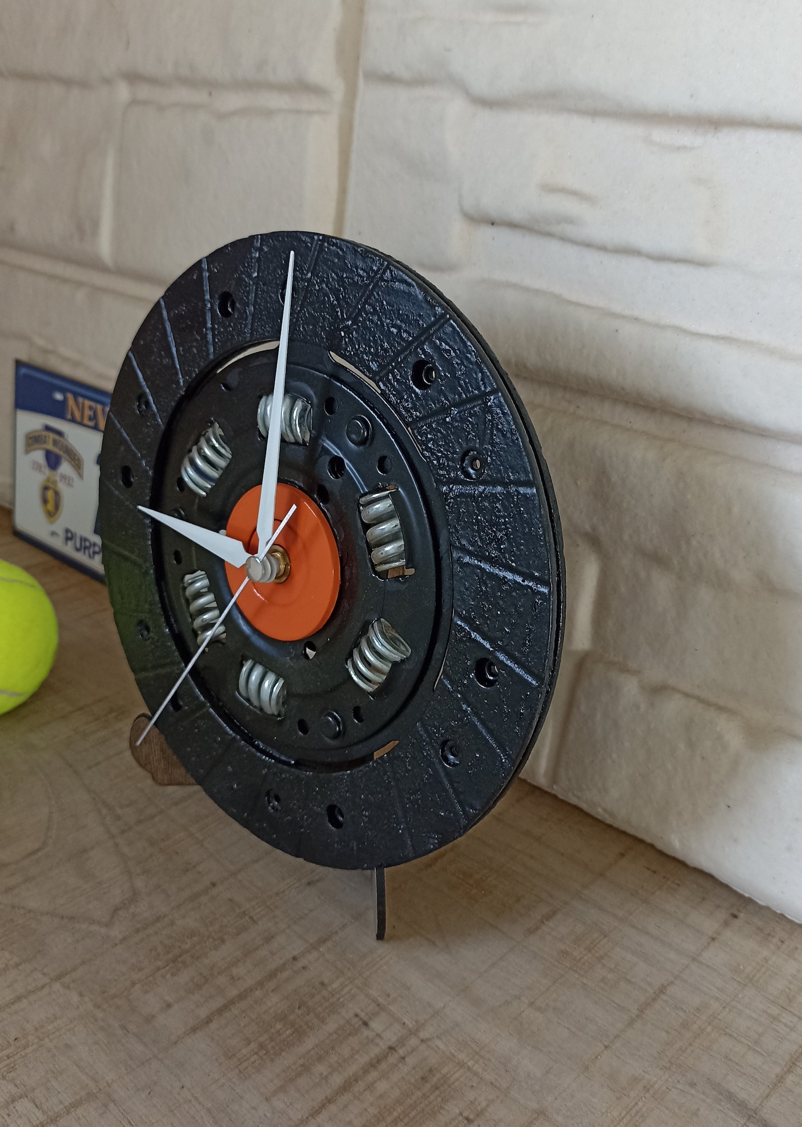 Handmade Wall and Table Clock Made of Clutch Pressure Plate, Automotive ...