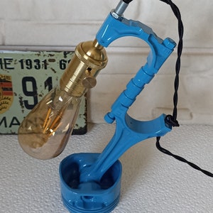 Car Piston and Lever Table Lamp, Gift Lighting Decor, Engine Part ...