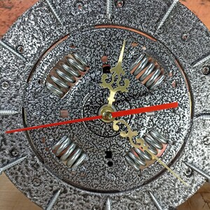 Handmade Wall and Table Clock Made of Clutch Pressure Plate, Automotive ...