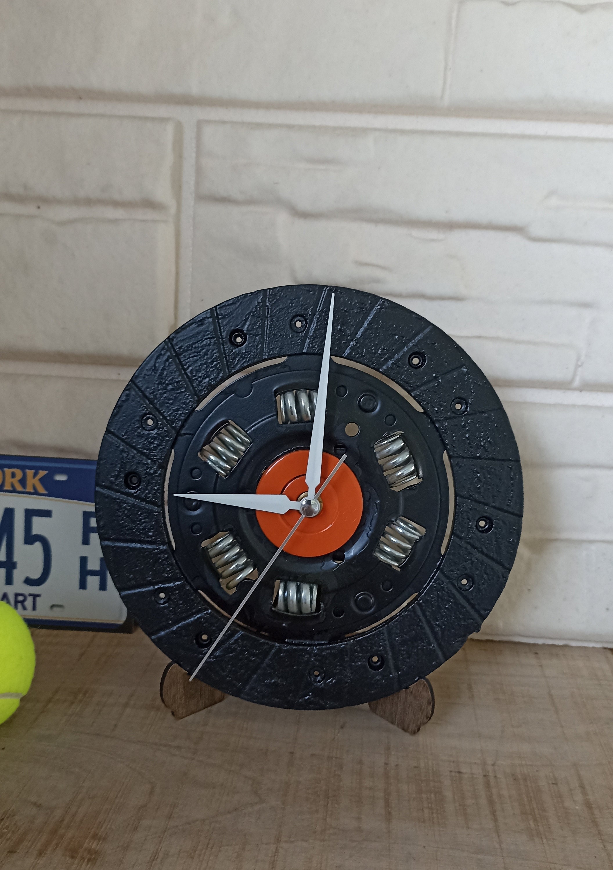 Handmade Wall and Table Clock Made of Clutch Pressure Plate, Automotive ...