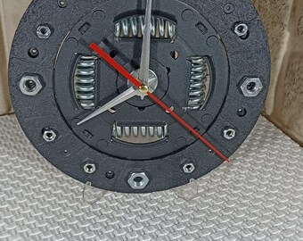 Handmade Wall and Table Clock Made of Clutch Pressure Plate, Automotive ...