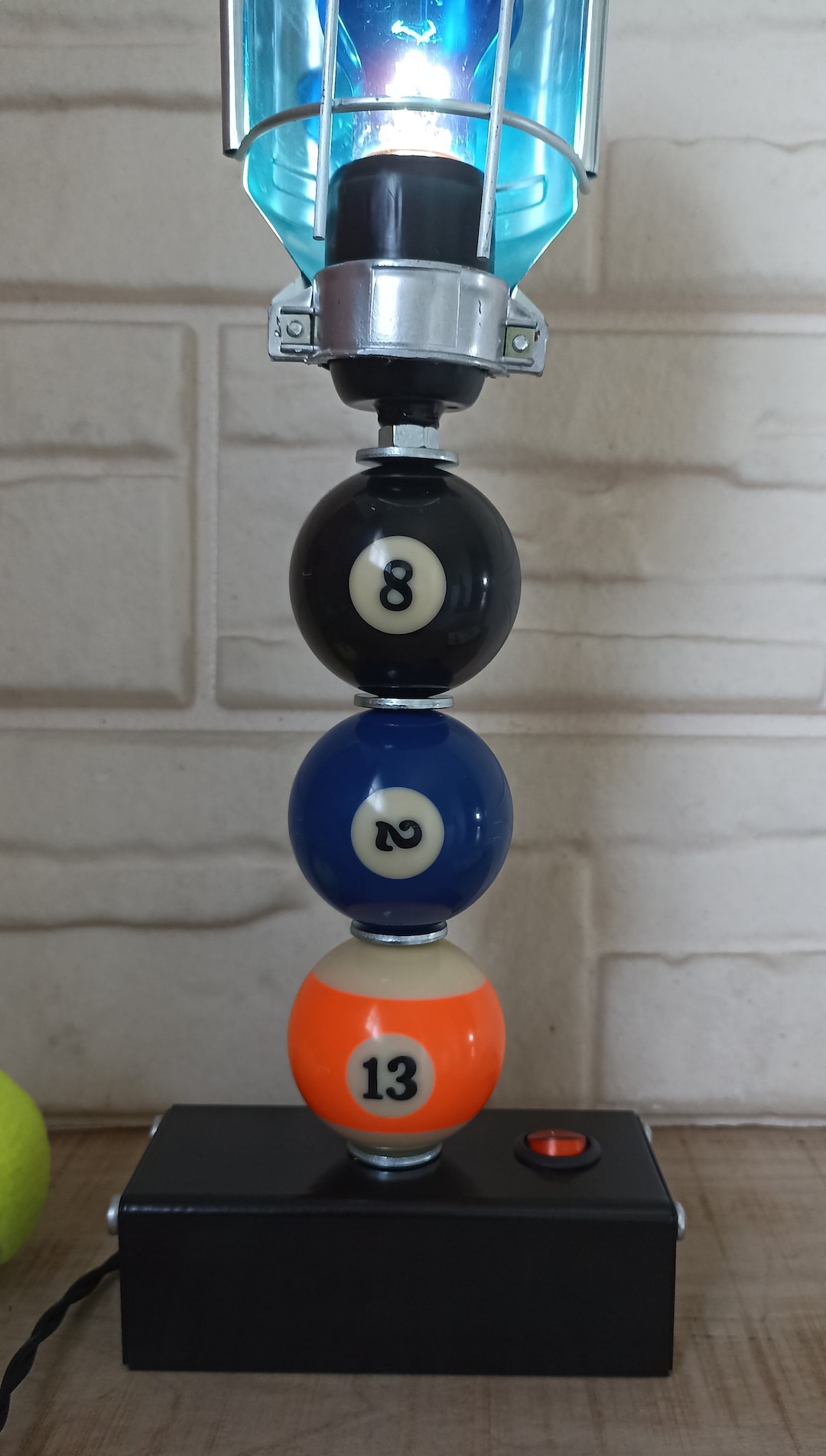 Billiard Ball Table Lamp Night Light for Home Office and - Etsy