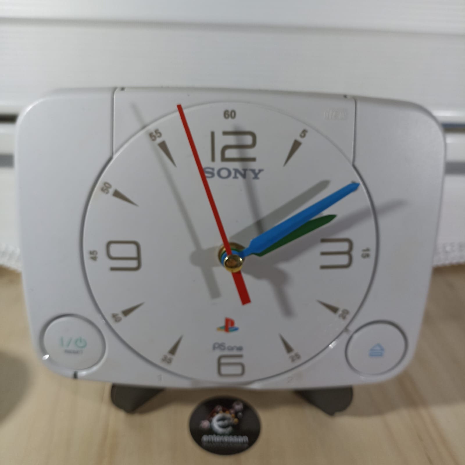 Playstation One Classic Console Clock, Playstation Game Room Decor ...