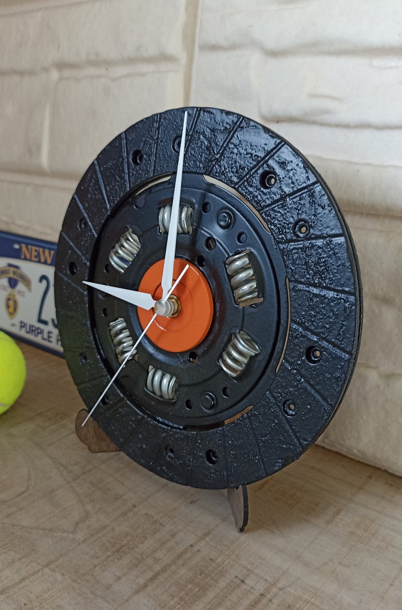 Handmade Wall and Table Clock Made of Clutch Pressure Plate, Automotive ...