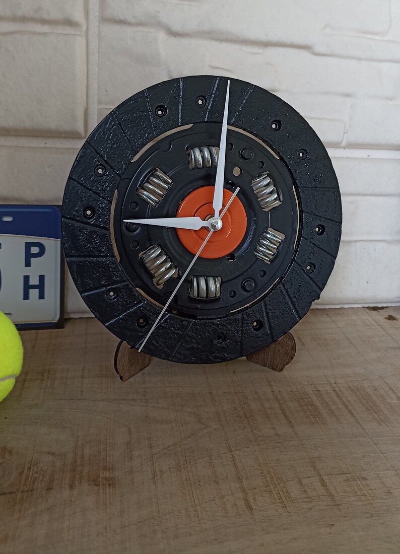 Handmade Wall and Table Clock Made of Clutch Pressure Plate, Automotive ...
