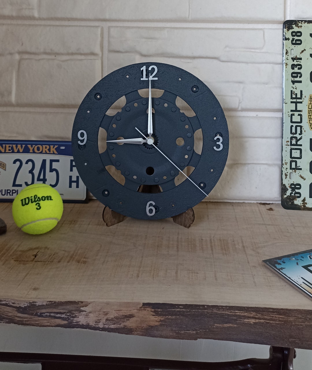 Handmade Wall and Table Clock Made of Clutch Pressure Plate, Automotive ...