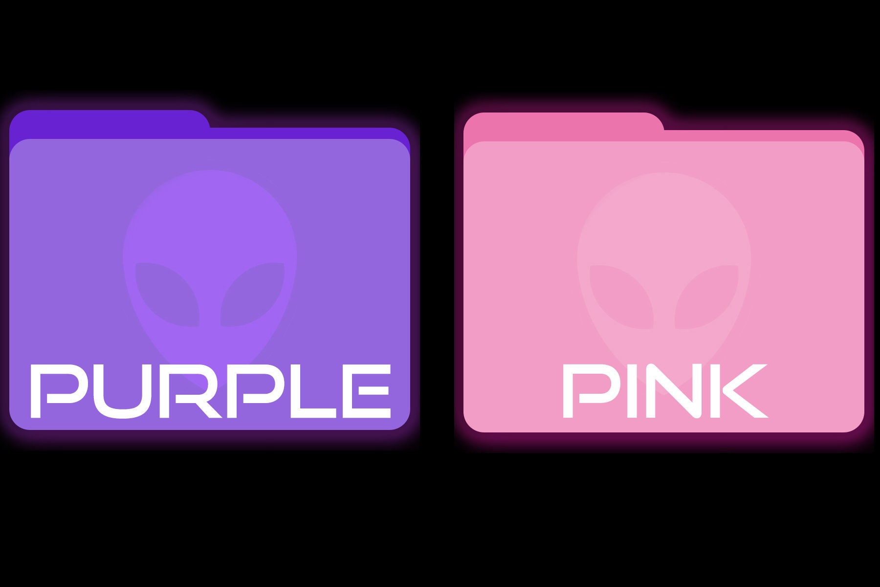 Alien Folder Icons for Mac - Etsy