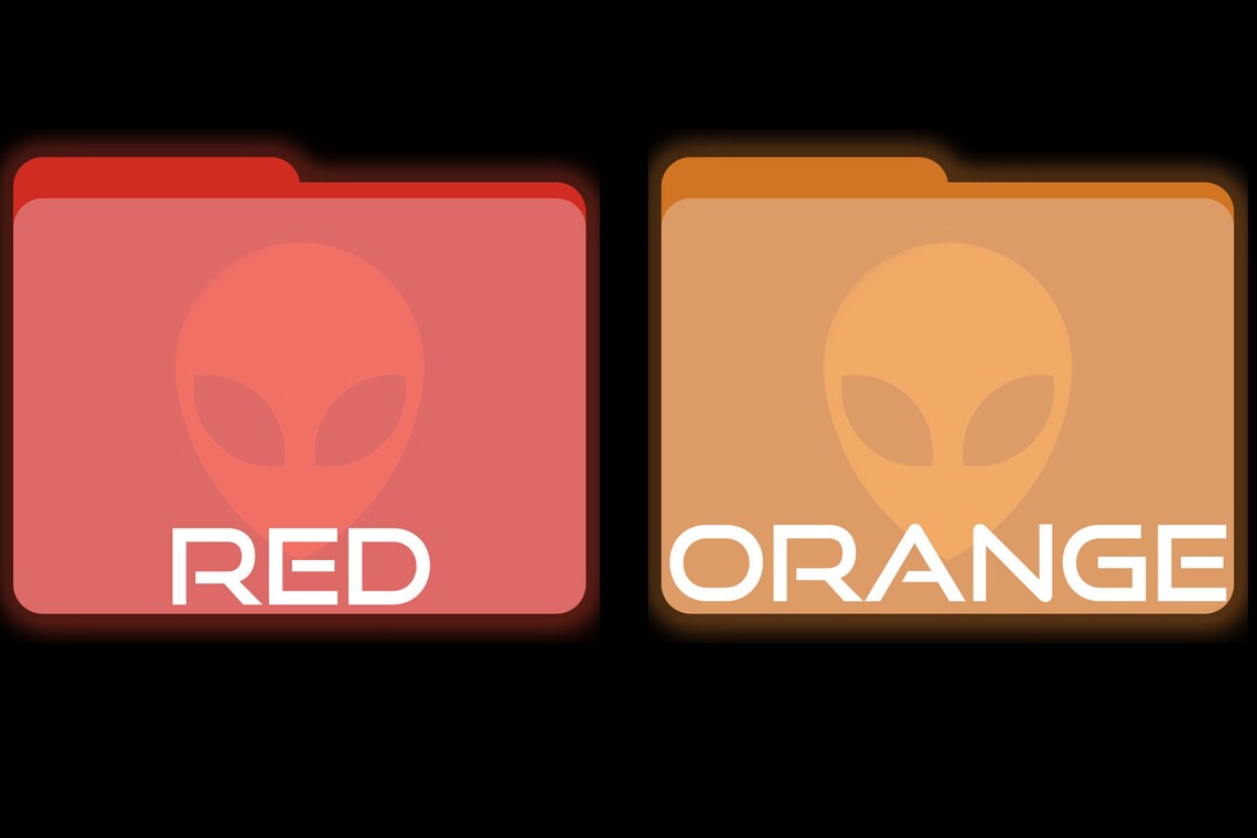 Alien Folder Icons for Mac - Etsy